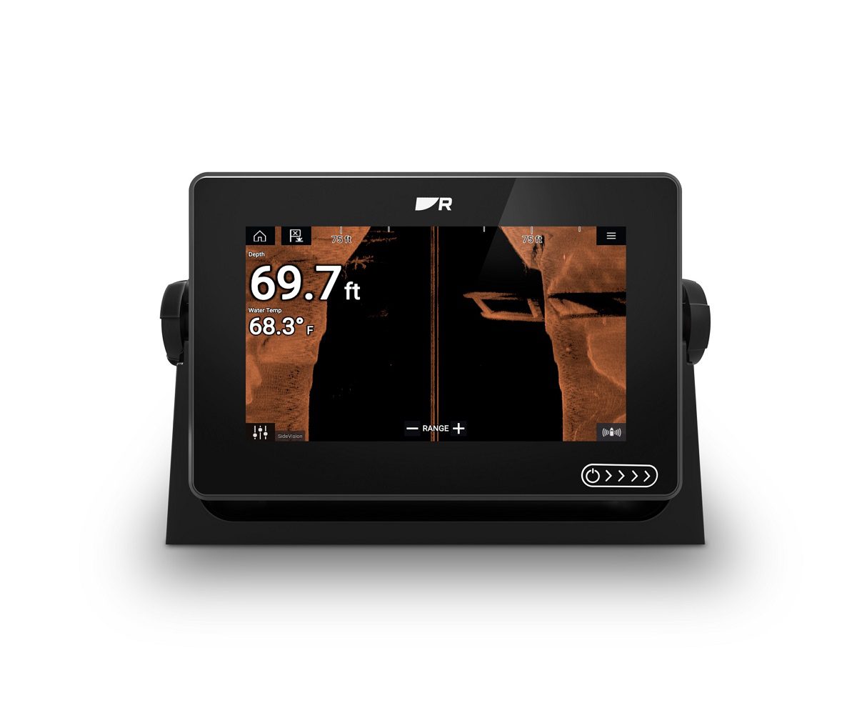 Raymarine Axiom+ 7RV 7" MFD RV100 Transom Transducer North America ...